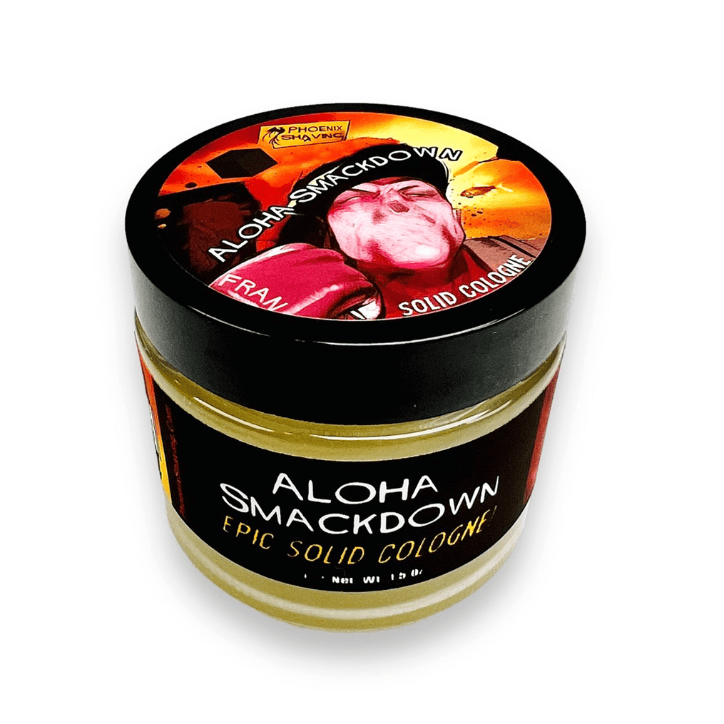 Aloha Smackdown Solid Cologne | Contains Prickly Pear Oil | Nostalgic ...