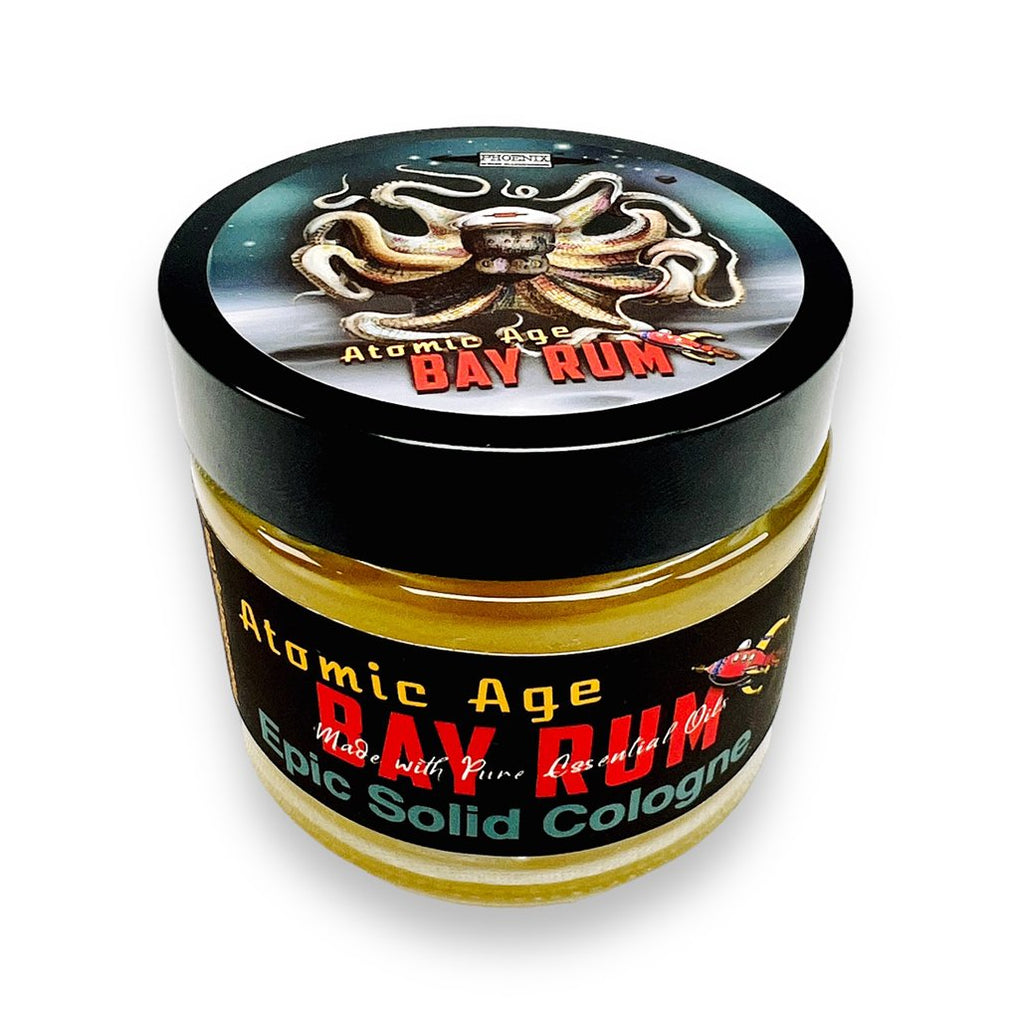 Atomic Age Bay Rum Epic Solid Cologne | Contains Prickly Pear Oil ...