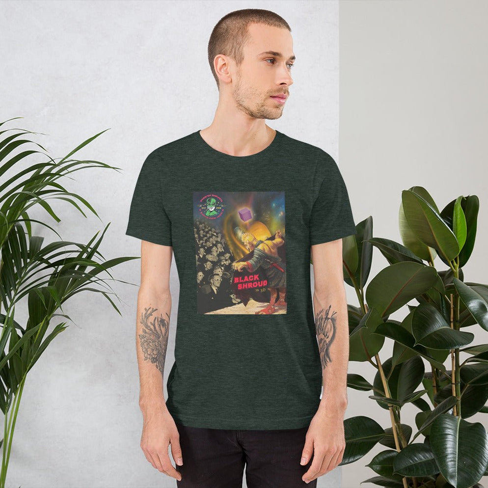 Black Shroud (in 3D) Short-Sleeve Unisex T-Shirt | Available in Multip ...
