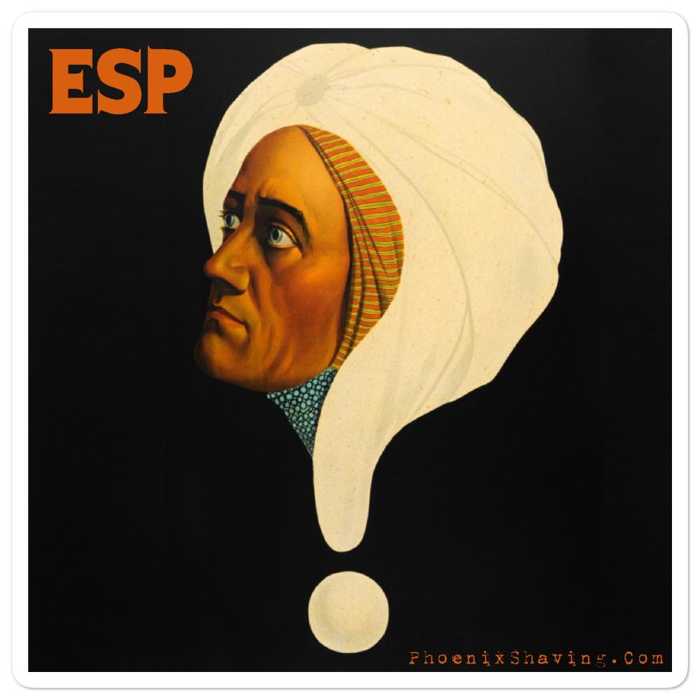 ESP 3 Vinyl Bubble-Free Stickers | Available in 3 Sizes — Phoenix Shaving