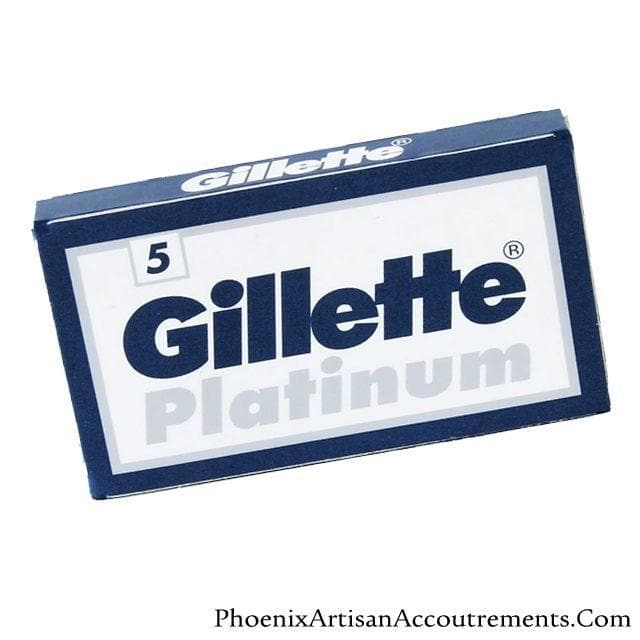 Gillette Platinum - 5 blade Pack — Phoenix Shaving