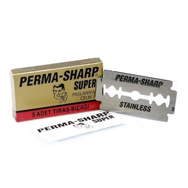 Perma-Sharp Super Stainless Blades - 5 PCS — Phoenix Shaving