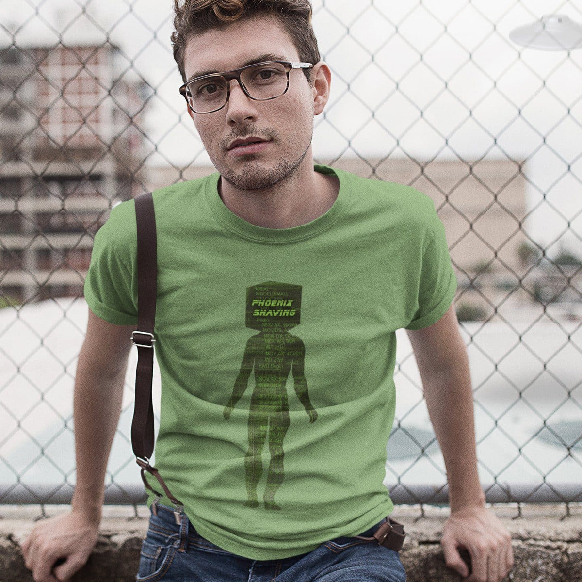 Phoenix Shaving Cube Symbiosis Short-Sleeve Unisex T-Shirt