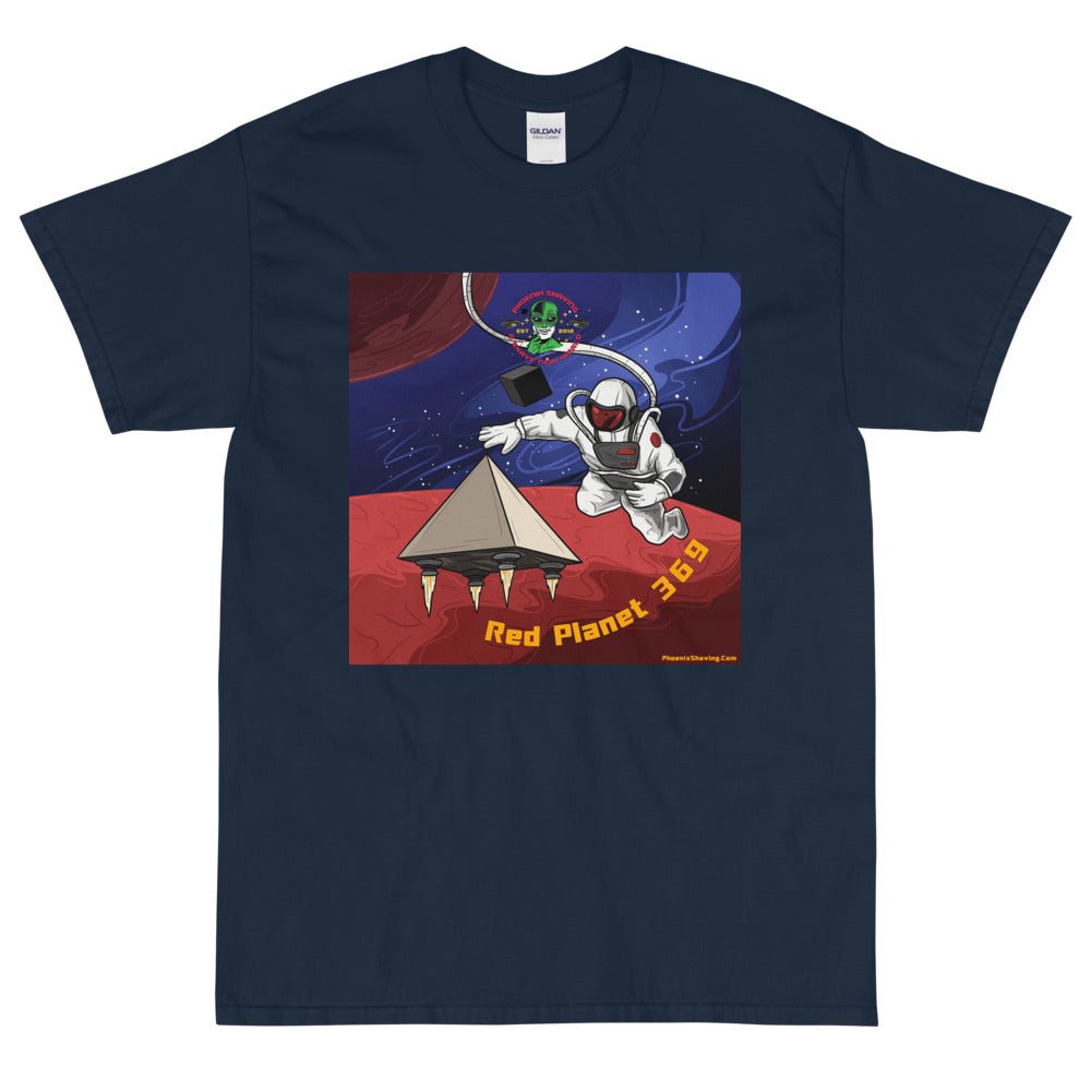 Red Planet 369 Short Sleeve T-Shirt | Logo On Back | Heavy Weight Stur ...