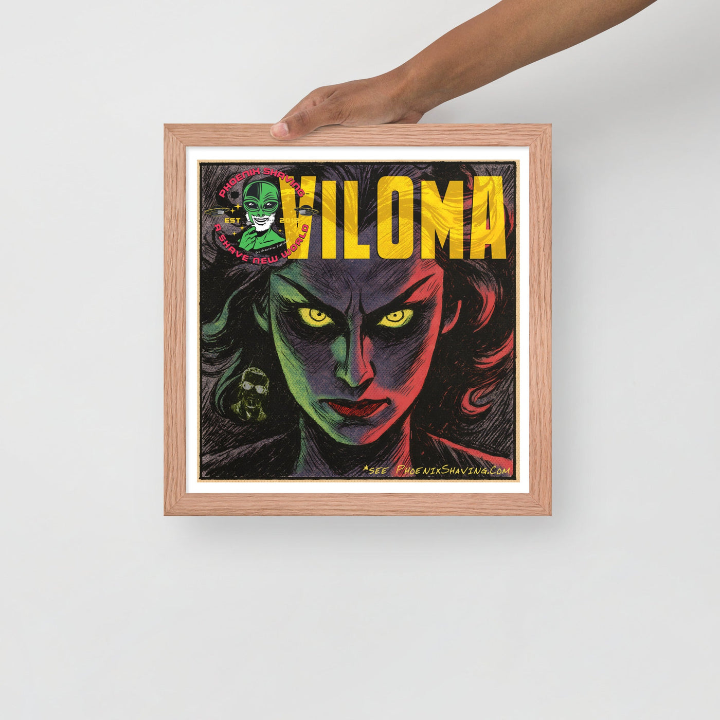 VILOMA: The Stare of Maria Orsic Framed Comic Print | Multiple Sizes ...