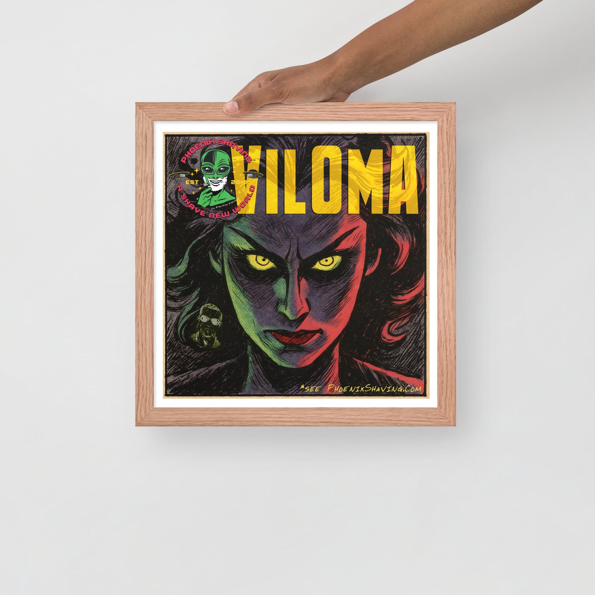 VILOMA: The Stare of Maria Orsic Framed Comic Print | Multiple Sizes ...