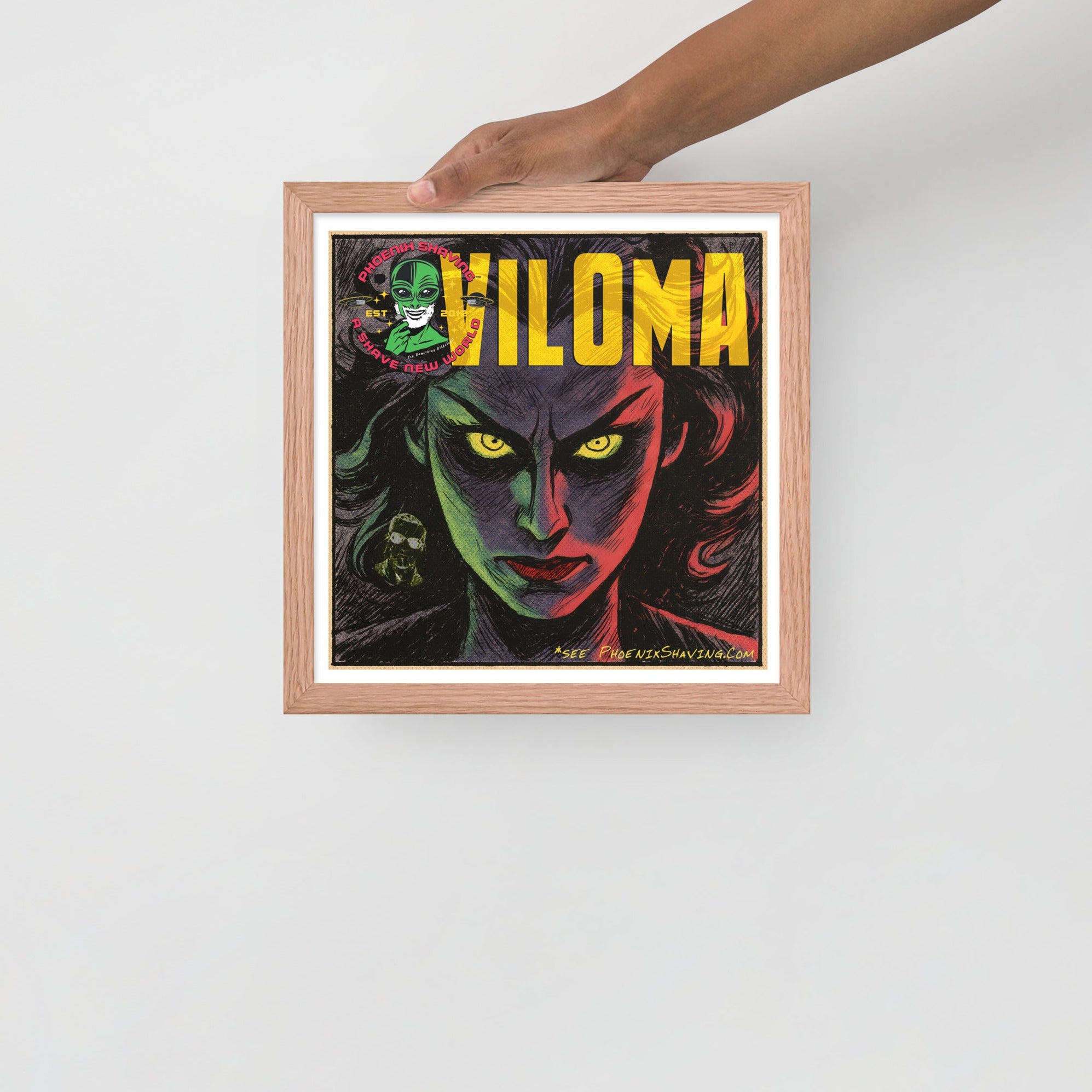 VILOMA: The Stare of Maria Orsic Framed Comic Print | Multiple Sizes ...