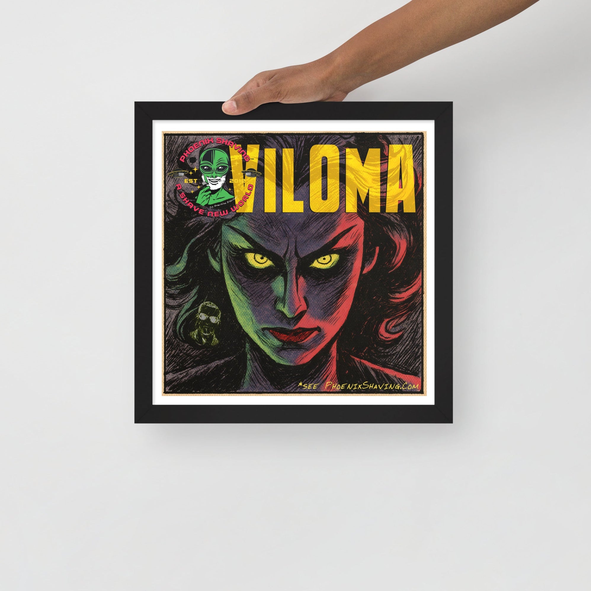 VILOMA: The Stare of Maria Orsic Framed Comic Print | Multiple Sizes ...